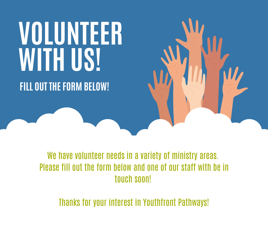 Pathways Volunteer Interest - Youthfront